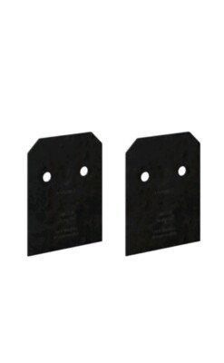 Pair (2 plates) Simpson Strong-Tie AVPB66DSP 6x6 Decorative Side Plates ...