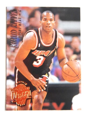 Khalid Reeves #280 Fleer 1995 Basketball Card (Miami Heat) VG | eBay
