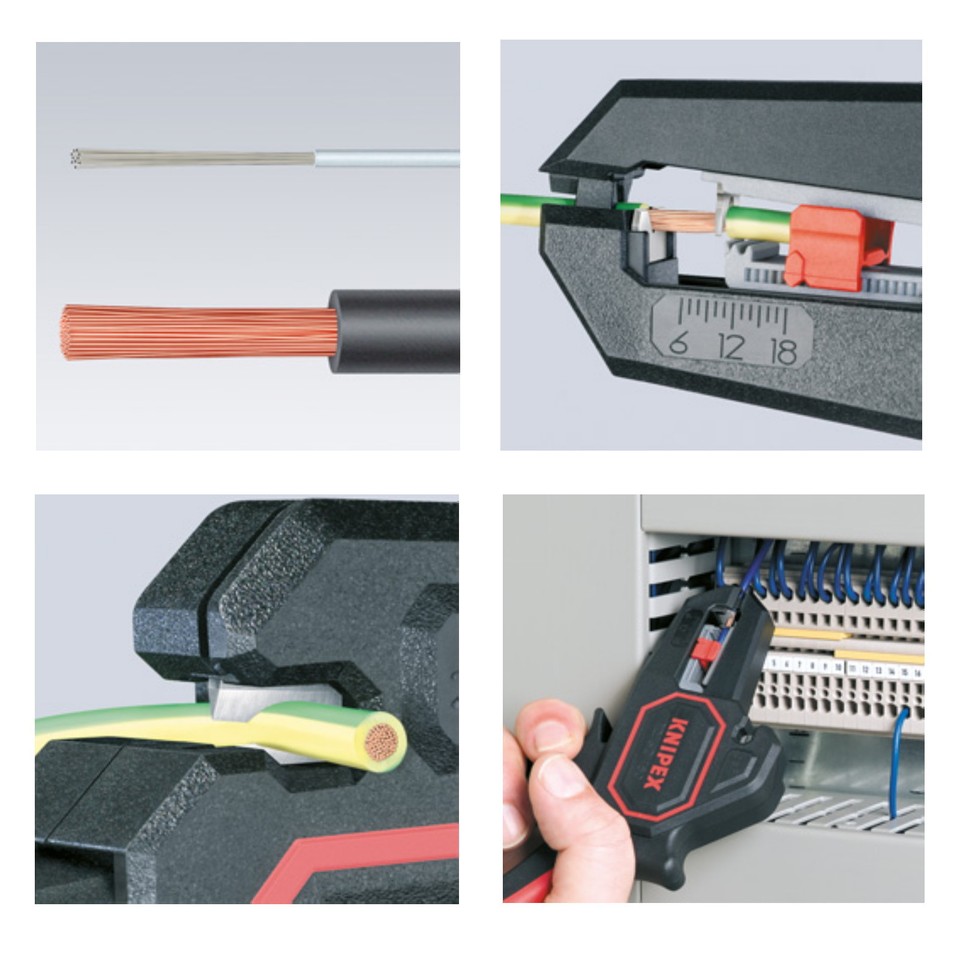 Knipex Automatic Wire Insulation Stripper New in Retail Package 1262180 ...