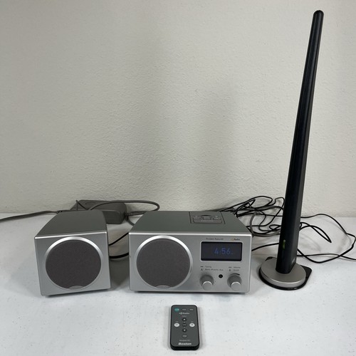 Boston Acoustics Receptor HD Radio Clock Alarm And Stereo and remote ...