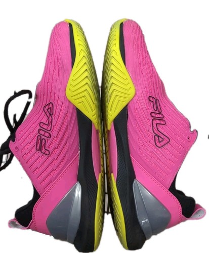 Fila Speedserve Energized Tennis Women Neon Pink Sneakers Athletic ...