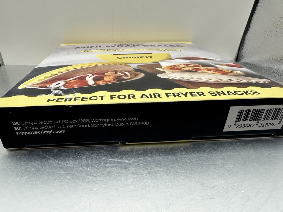 NEW CRIMPiT Mini Wrap Sealer | For Making Burritos Calzones Enchiladas ...