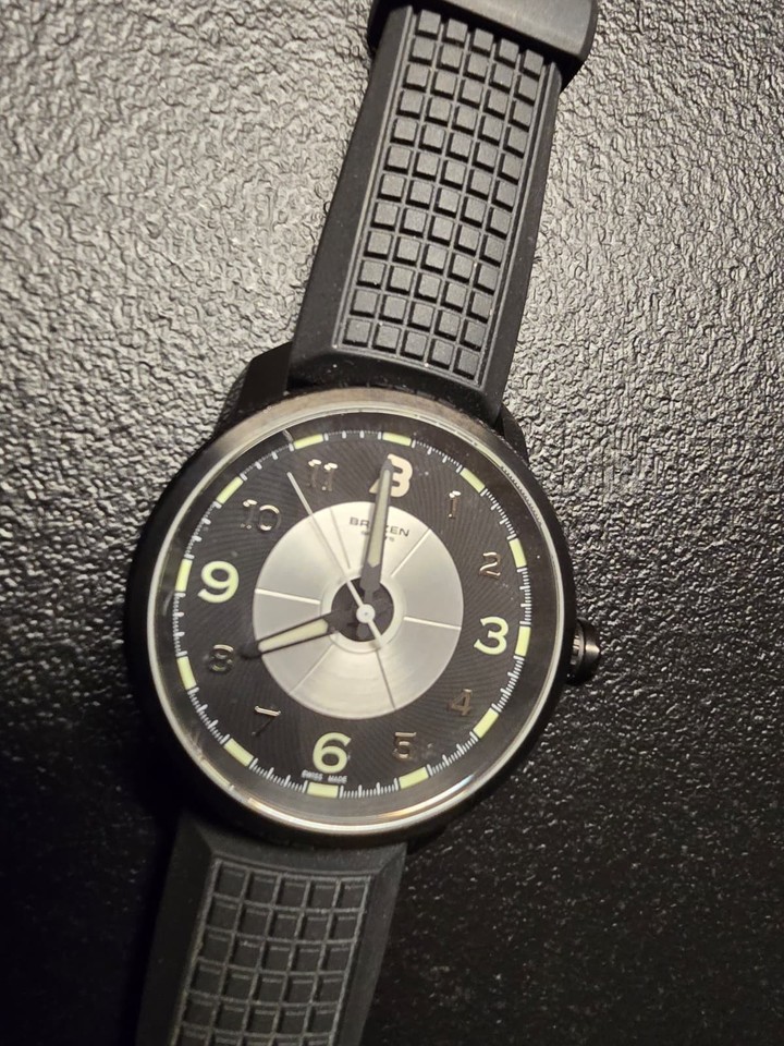 Brazen Sports CenterFire Black Edition 01 Vol 02 Swiss Watch 44mm - 3 ...