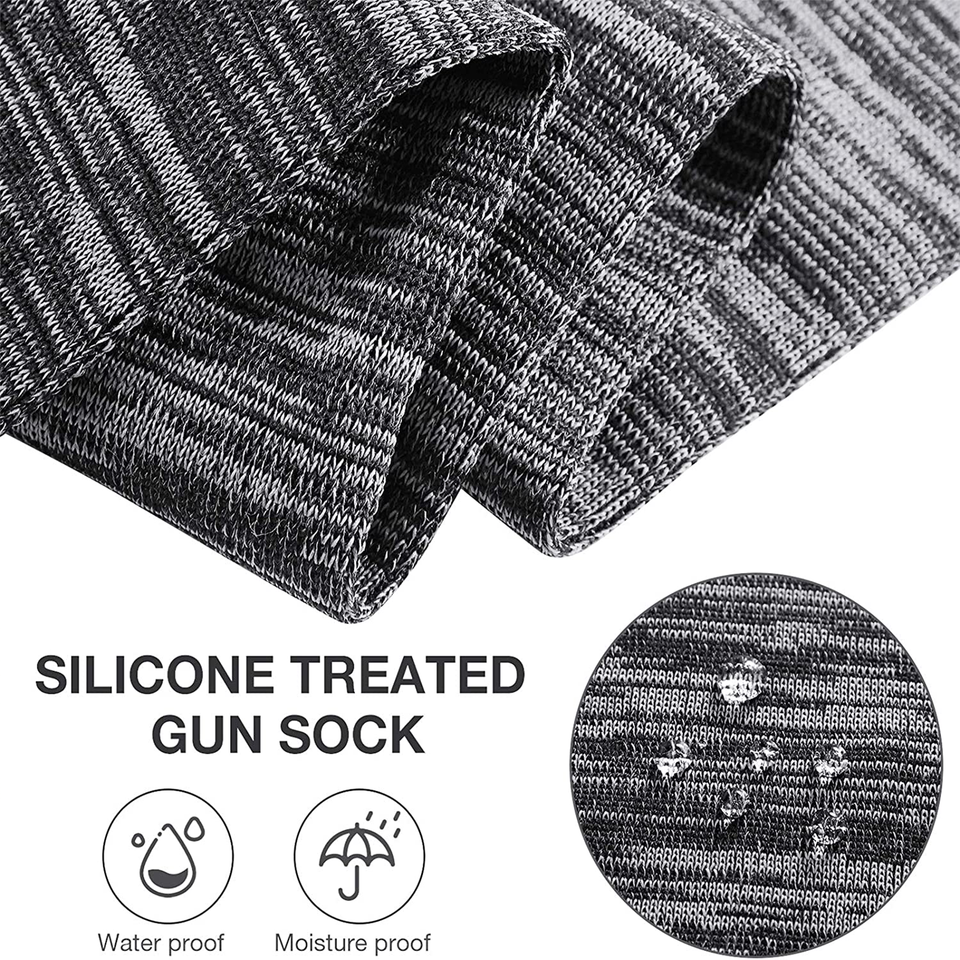 50" Silicone Treated Gun Sleeve Shotgun/Rifle Sock Shooting Cover Green ...