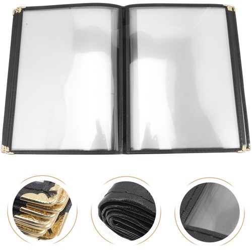 Recipe Protection Case Menu Cover Binders Card Holder for Restaurants ...