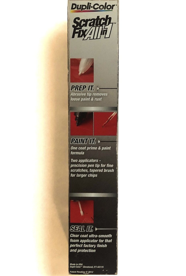Duplicolor All-in-1 Touch Up Paint Scratch Fix 25 WA 722J GM 500 Dark ...