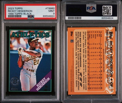 2023 Topps Series 1 - 1988 Topps Baseball #T88-60 Rickey Henderson for ...