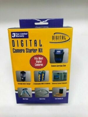 Digital Concepts Camera Starter Kit DC-352 Fits Most Digital Cameras ...