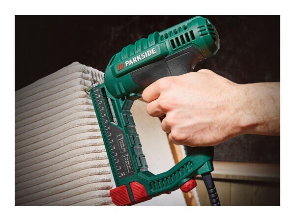 Parkside Electric Nailer Stapler 2in1 Nail & Staple Gun Included ...