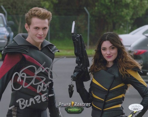 COLBY STRONG Signed POWER RANGERS 8x10 Photo BEAST MORPHERS Autograph ...