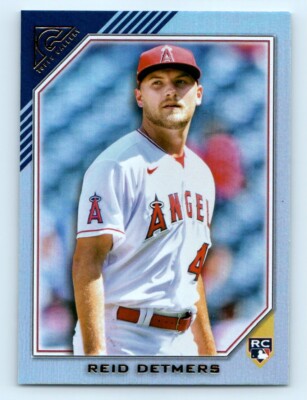 2022 Topps Gallery Reid Detmers Rookie Los Angeles Angels #45 Rainbow ...