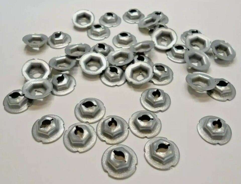 10 SIDE MARKER BEZEL NUTS! FOR CLASSIC GM BEL AIR PICKUP IMPALA ...