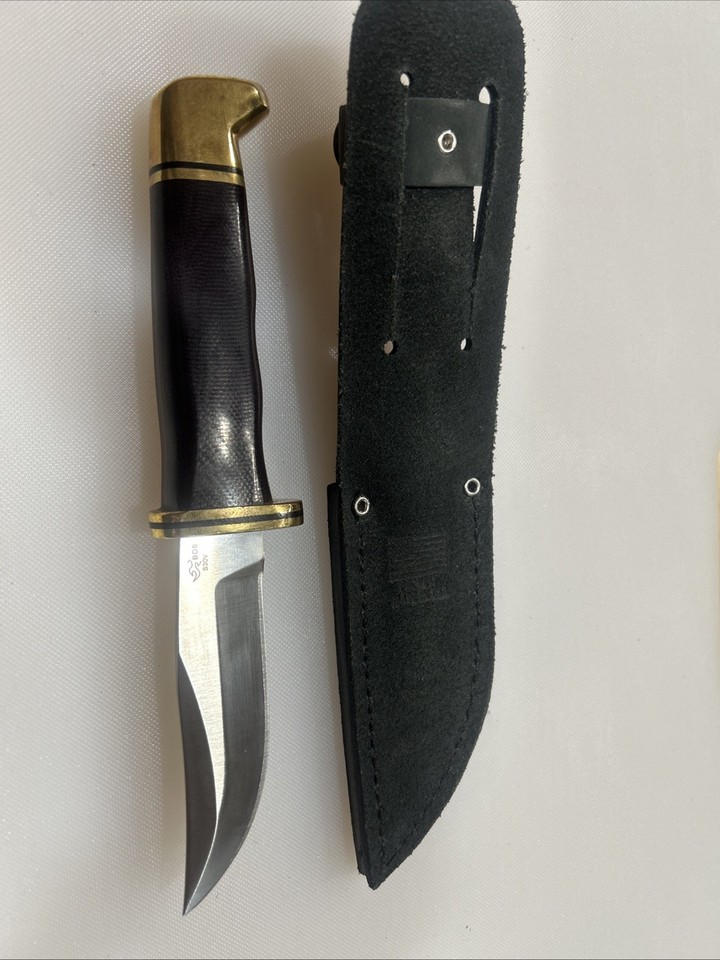 Buck Ranger 212 S30v Blade Burgundy Handle Fixed Blade | eBay