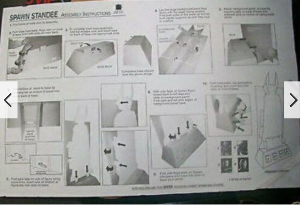 1997 Spawn Movie Standee Complete NIB | eBay