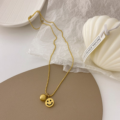 Smiley Necklace Smiley Face Charm | Gold Smiley Face | eBay Australia