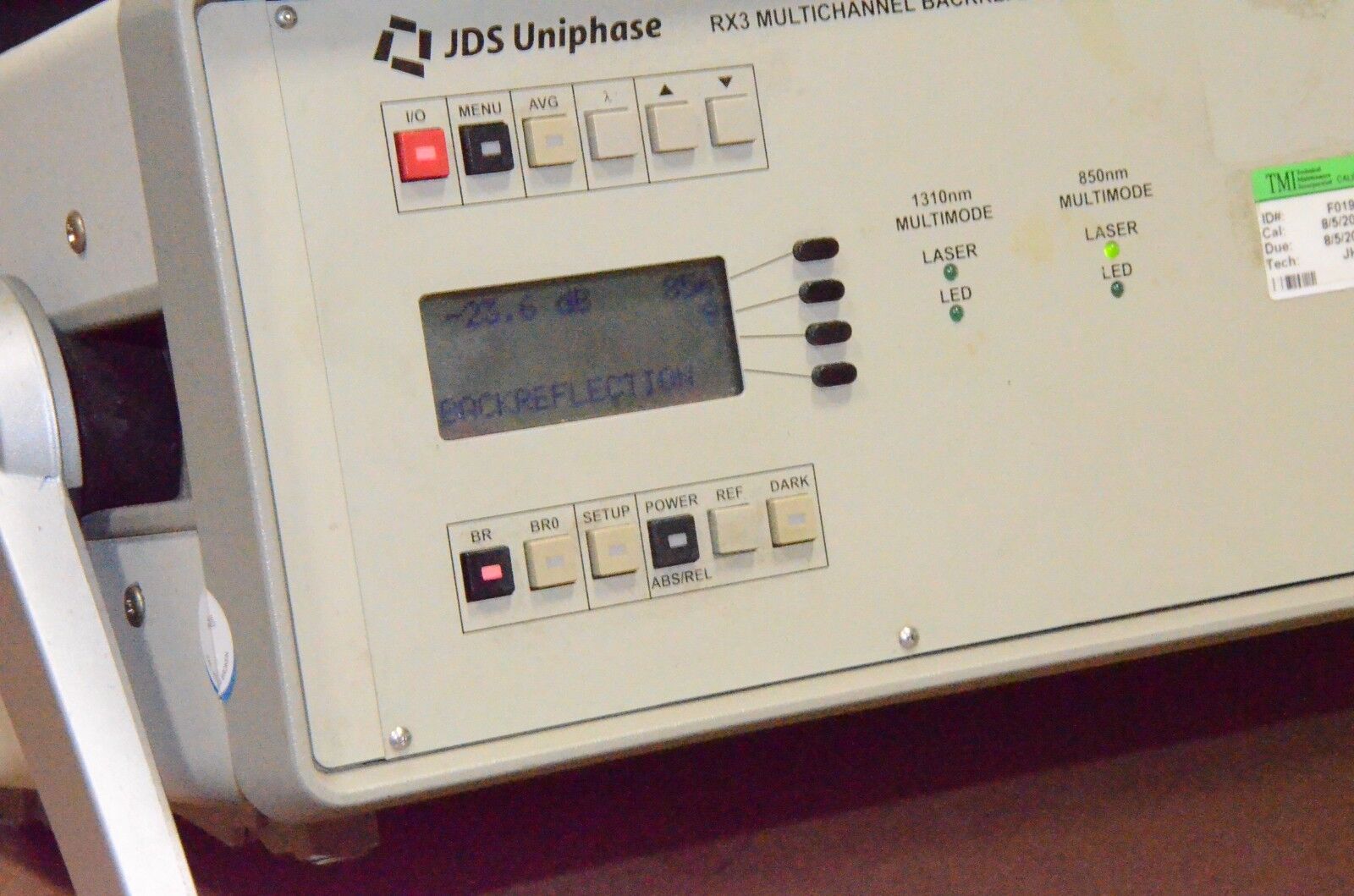 JDS RX3 RX3090+1122FA2 RX3 Multimode Back Reflection Meter 12 Output ...