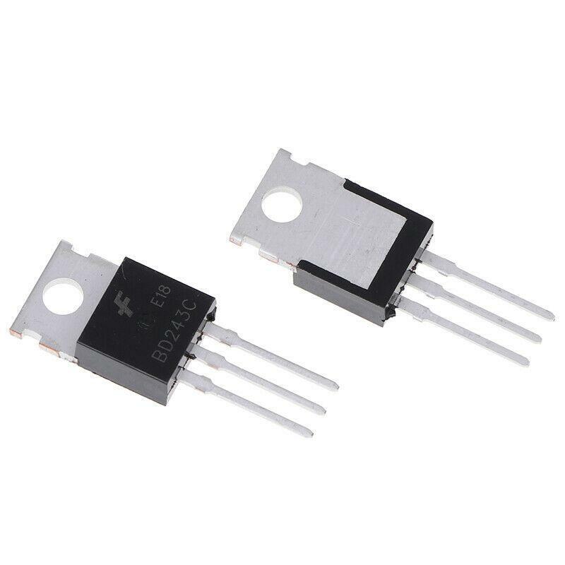 5PCS BD243C 6A 100V Bipolar Transistor General Purpose TO-220 NPN | eBay