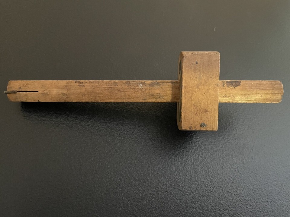 VINTAGE STANLEY NO. 65 WOOD/Brass SCRIBE Marking Tool Made In USA | eBay