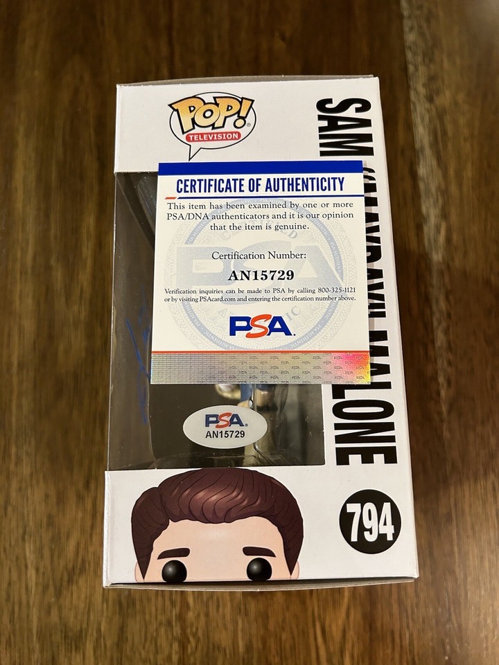 Ted Danson Signed Autograph ‘Cheers’ Funko Pop Sam “Mayday” Malone PSA ...