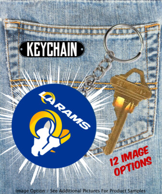 Los Angeles Rams - Keychain - Choose From 12 Designs | eBay
