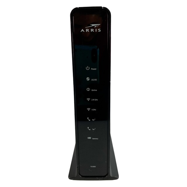 ARRIS TG1682G Wireless Modem Router - Black for sale online | eBay