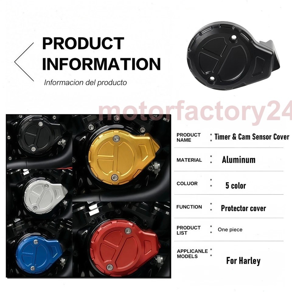 For CVO Street Road Glide FLTRXSE FLHXSE CNC Timer Cam Sensor Cover ...