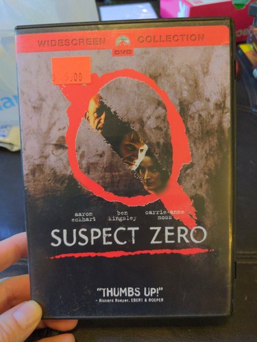 Suspect Zero Widescreen Collection DVD - Ben Kingsley - Aaron Eckhart ...
