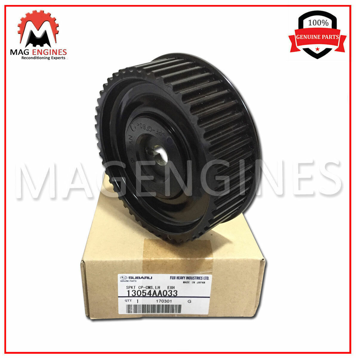 13054-AA033 GENUINE OEM SPROCKET COMPLETE-CAMSHAFT EXHAUST,LEFT ...