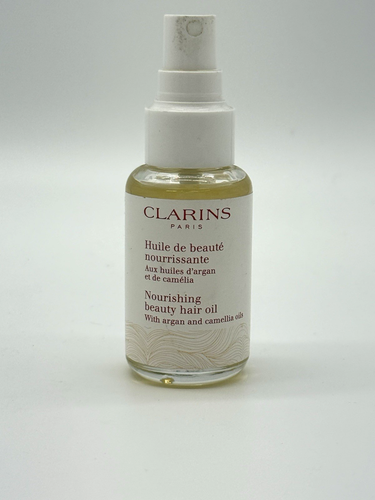 Clarins Nourishing Beauty Hair Oil with Argan & Camellia Oils (1.6oz ...
