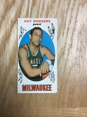 1969-70 Topps Basketball Guy Rodgers Milwaukee Card #38 | eBay