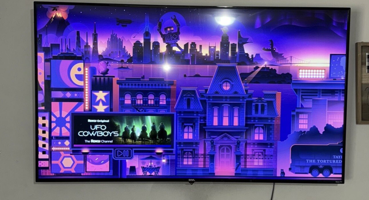 ONN 100021261 65 inch 2160p (4K) LED Roku Smart TV 681131379106 | eBay