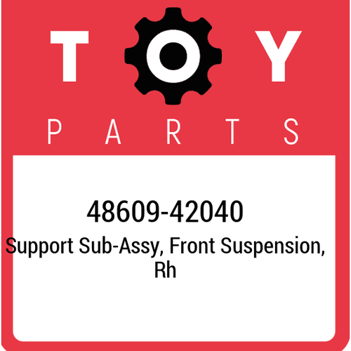 48609-42040 Toyota Support sub-assy, front suspension, rh 4860942040 ...