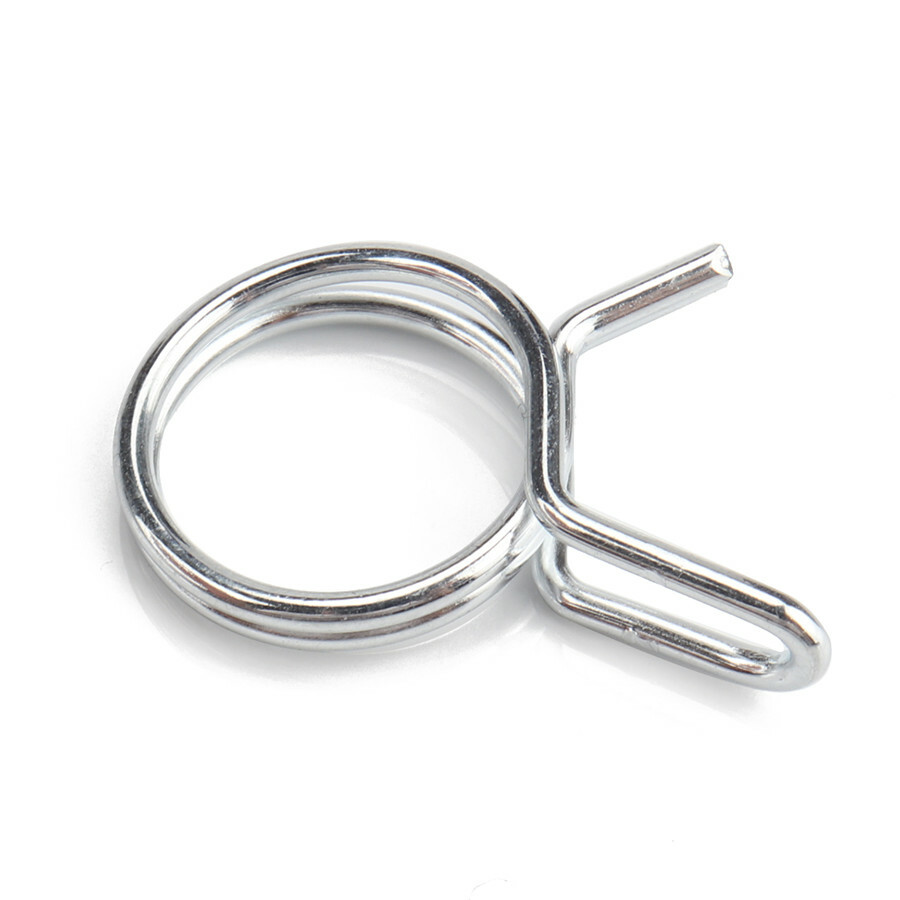 150x Spring Clip Vacuum Fuel Oil Hose Line Band Clamp 5-14mm For ...
