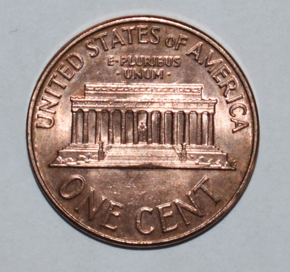 1963 Penny Error Top Red Double Die Multi Errored Coin Broad Strike L ...