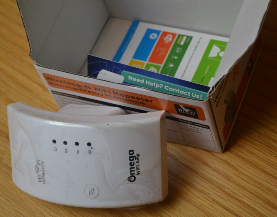 New in Box Omega Wireless-N Wifi Amplifier/Repeater | eBay