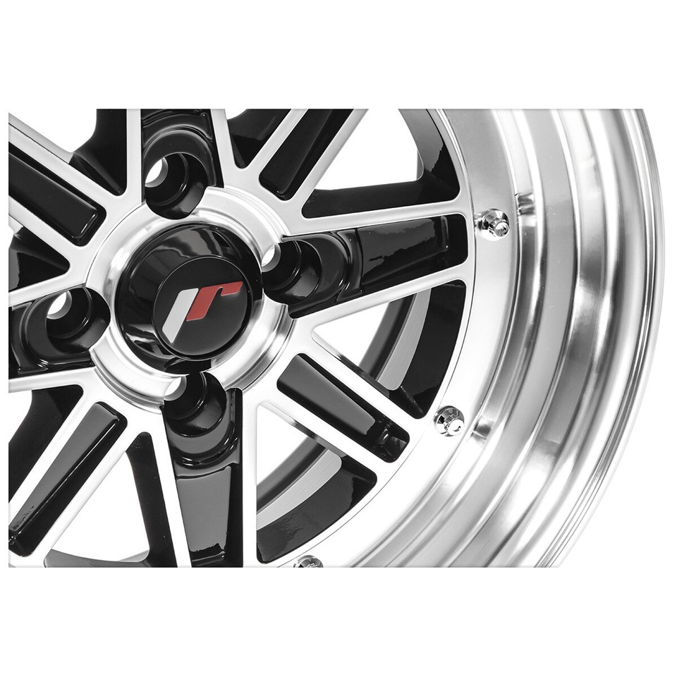Japan Racing JR31 Alloy Wheel 15x7,5" 4x100 ET20 Gloss Machined Black ...