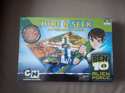 BEN 10 HIDE AND SEEK BOARD GAME CARTOON NETWORK NEW SEALED | eBay