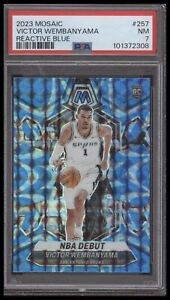 Victor Wembanyama 2023 Mosaic #257 NBA Debut - Reactive Blue Victor Wembanyama 2023 Mosaic #257 NBA Debut - Reactive Blue