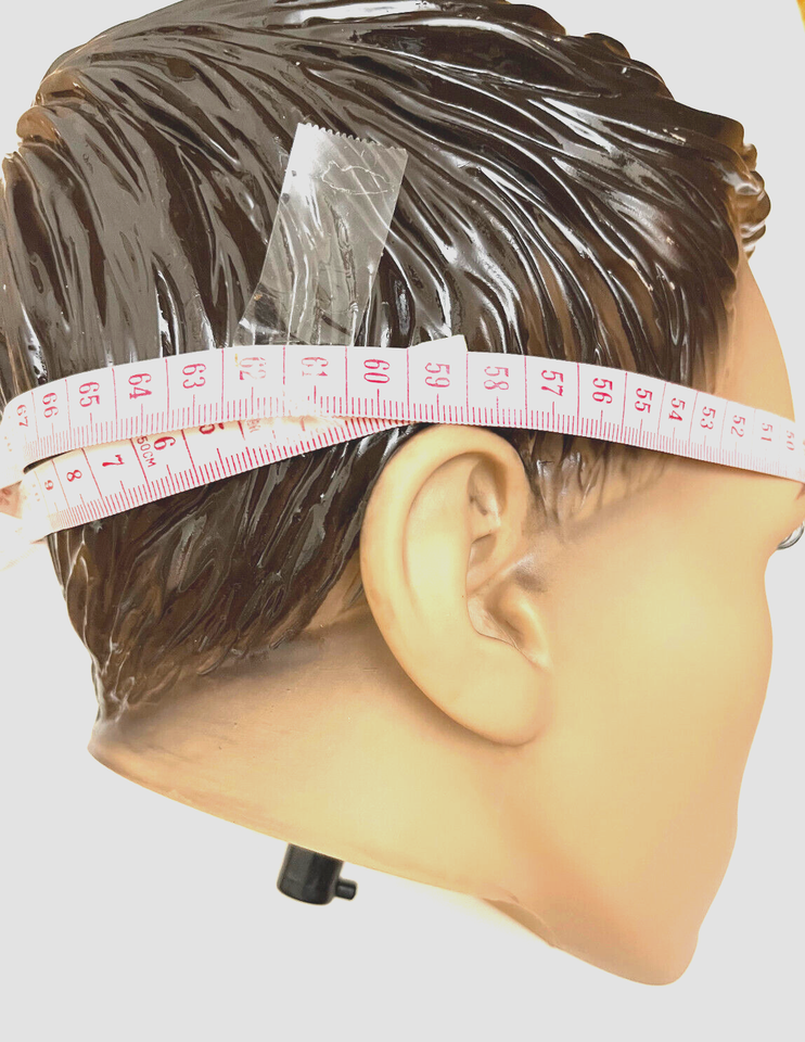Male head for displaying full body mannequins, Life size head (no neck ...