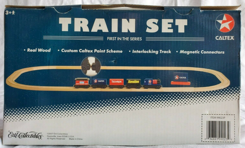 NEW 3 ERTL Collectible Wooden Train Sets With Collectible Lionel ...