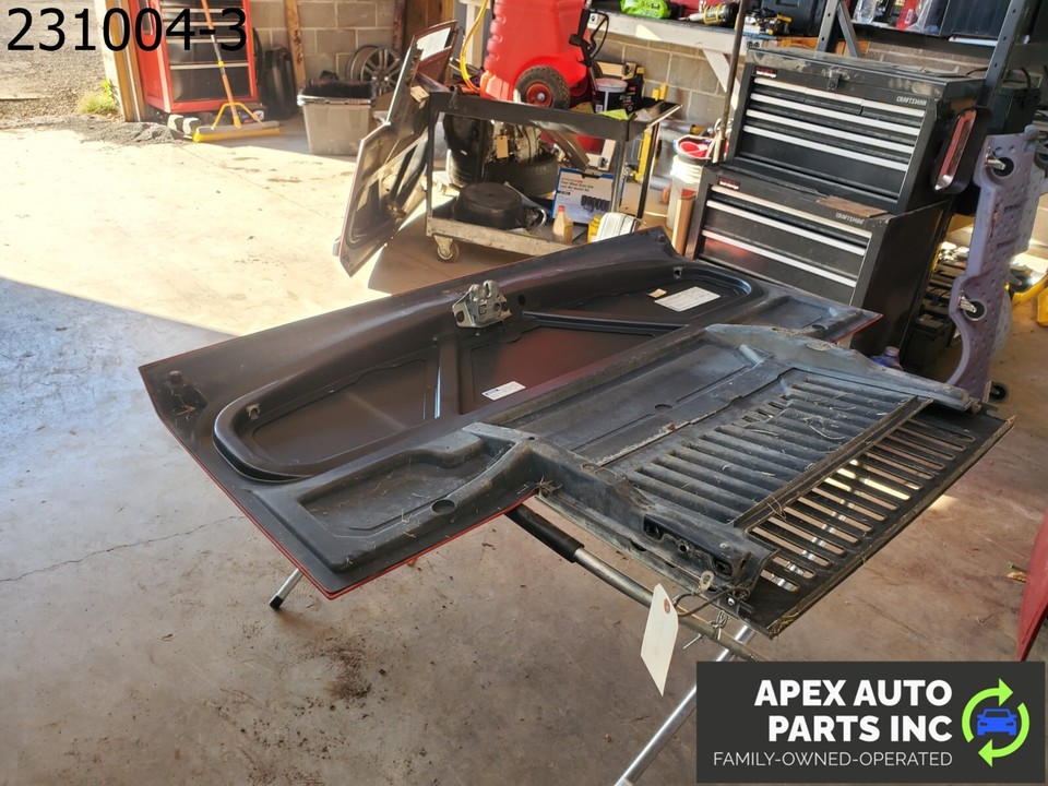 *LOCAL PICKUP* 1984 Pontiac Fiero ORIGINAL REAR DECK LID TRUNK HATCH ...