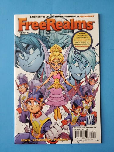 Free Realms #12 - Virtual World Game, Final Issue - Wildstorm Comics ...