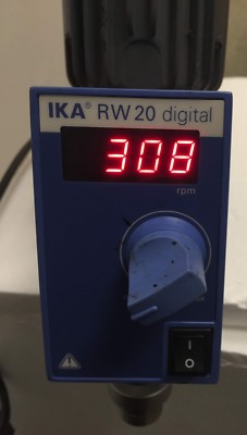 Used IKA Digital Overhead Stirrer RW 20 D S1 | eBay