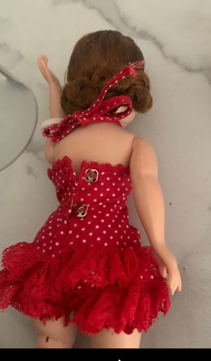 Vintage 1957 Madame Alexander Cissette Doll in Bathing Suit 911, Hat ...
