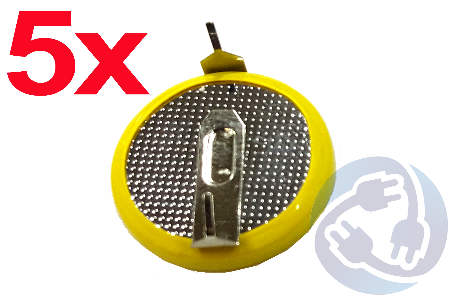 5x Replacement CR2032 Tabbed Save Battery for Super Nintendo SNES N64 ...