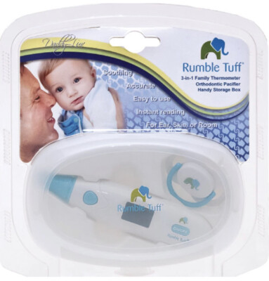 Rumble Tuff Thermometer Pacifier Daddy Luv Baby Care Gift Set NEW | eBay