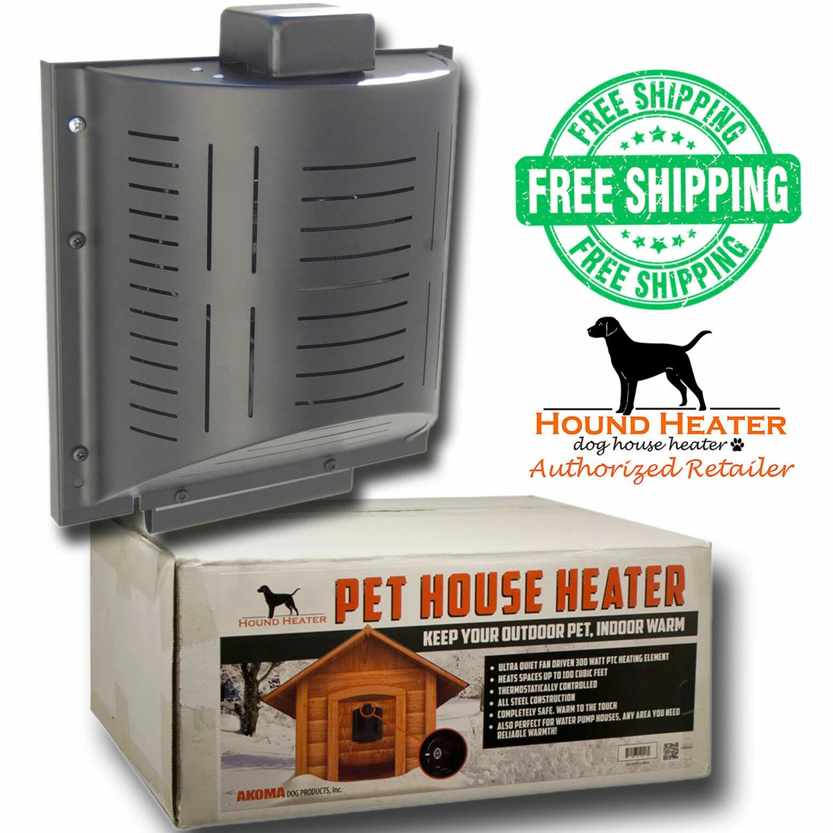 Outdoor Heated Dog House