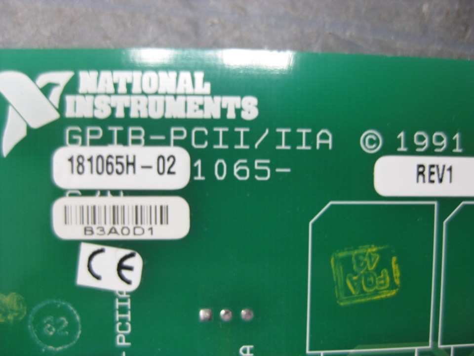 National Instruments NI GPIB-PCIIA ISA 181065H-02 | eBay