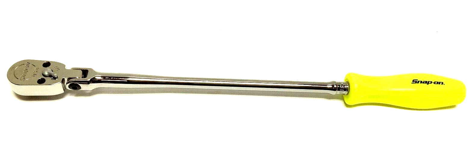 New Snap-on™ 1/4" drive 13" Extra Long Flex Head Hard Handle Ratchet ...