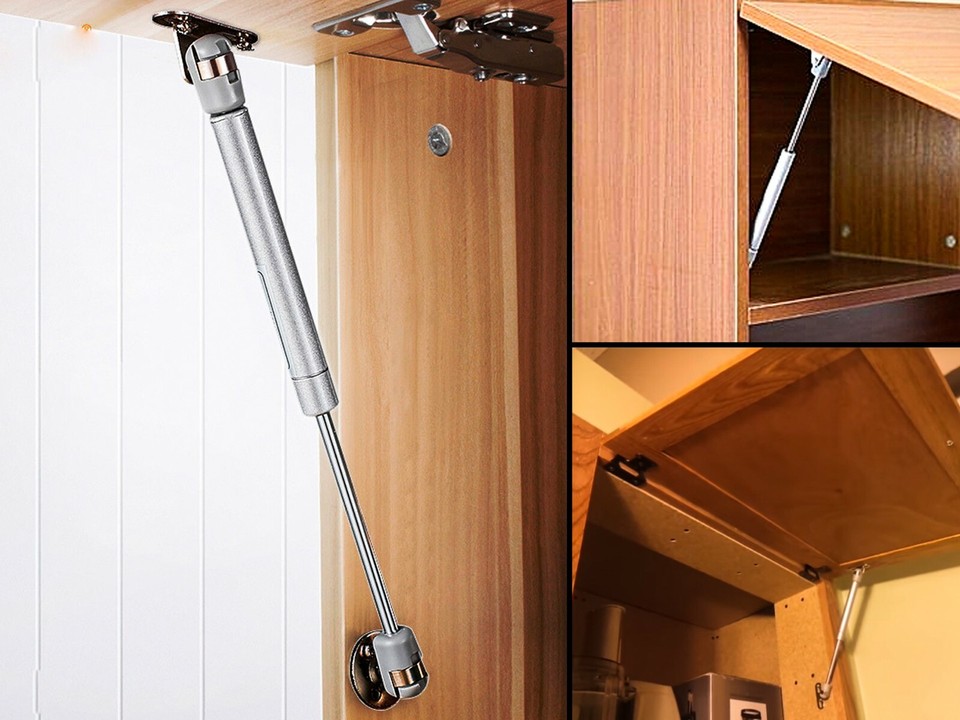 1 pair Gas Spring Strut Prop Shock Lift Kitchen Cabinet Lid Support ...